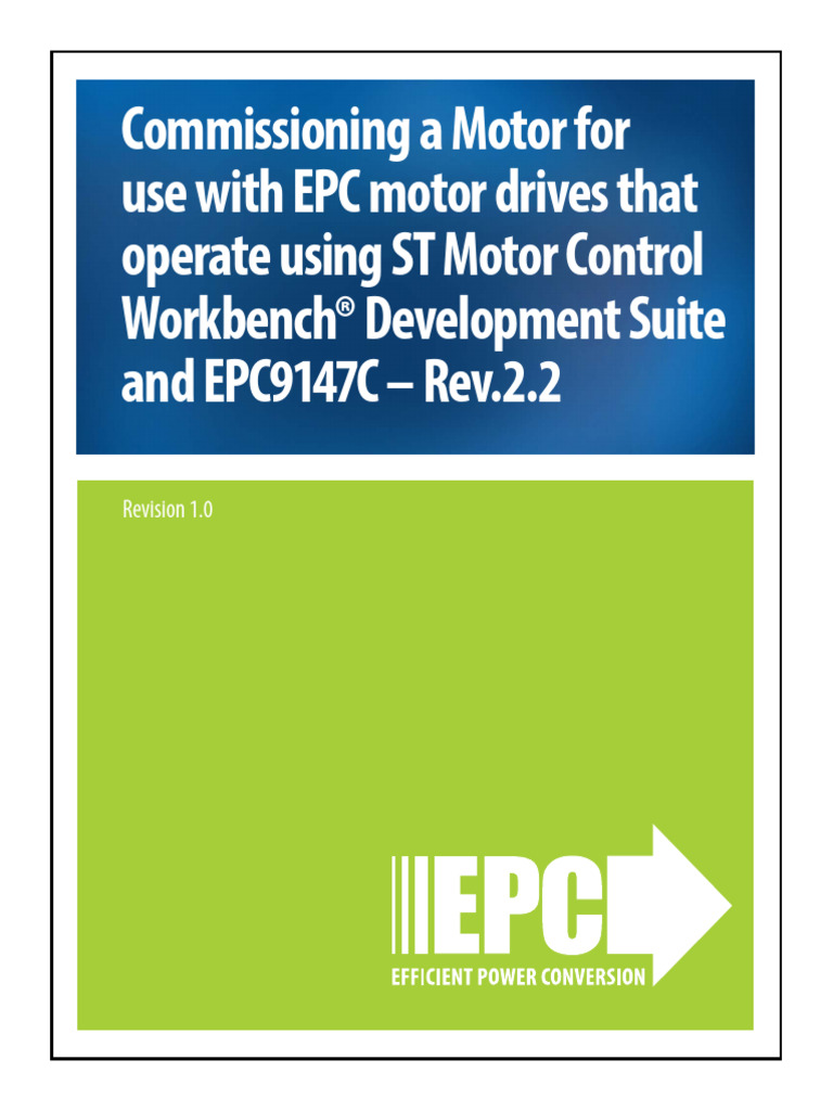 Commissioning A Motor Using ST Motor Control | PDF | Amplitude | Inductance