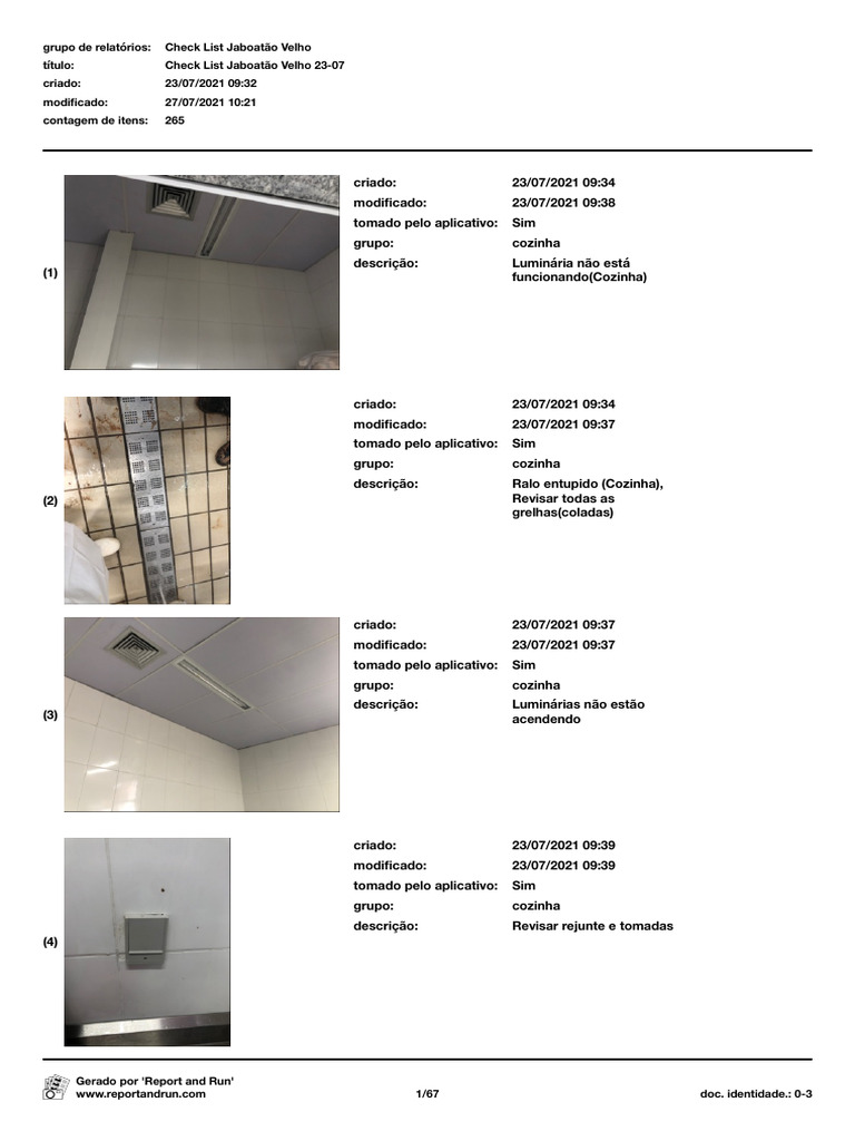 Check List Jaboato Velho 2307 - 2 | PDF