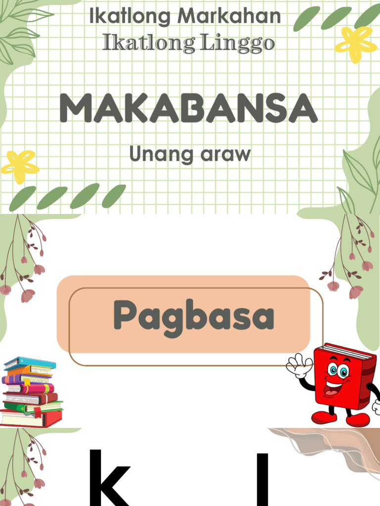 MAKABANSA-Q3W3D1 | PDF