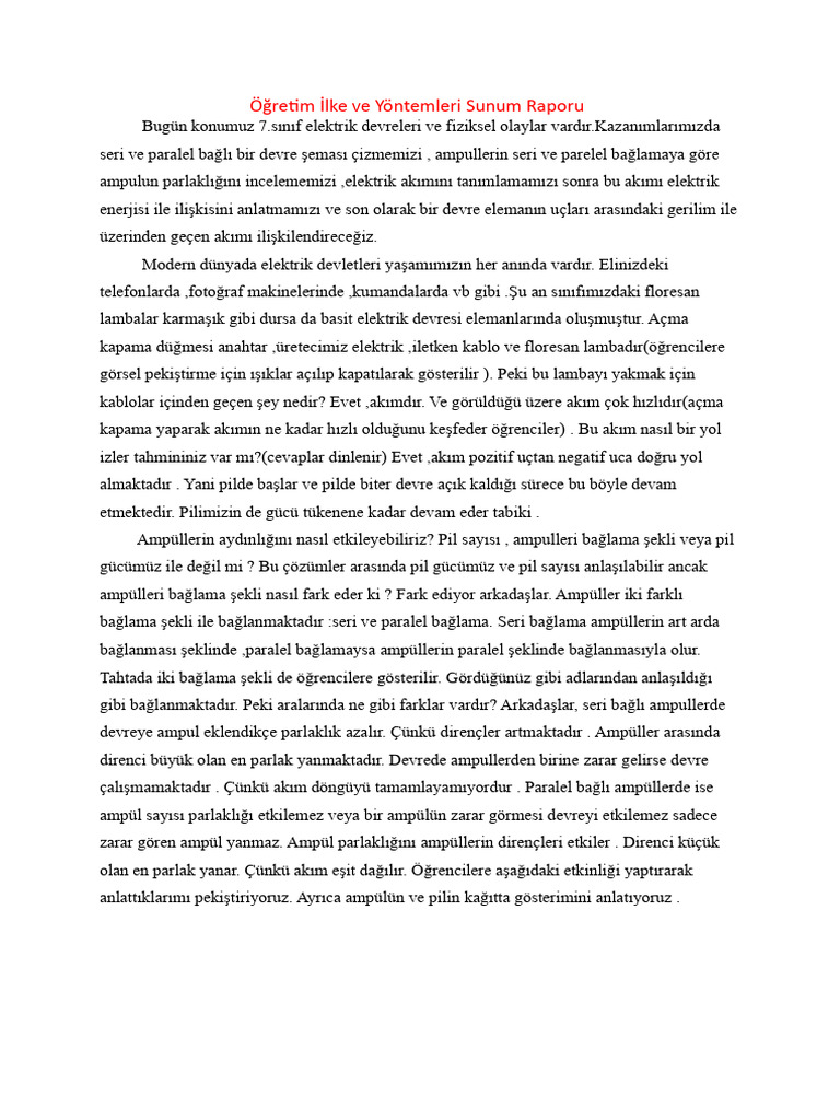 Eğitim öğretim ve ilkeleri | PDF