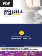 Buku Manual Coretax 2024 - Perubahan Data Wajib Pajak | PDF