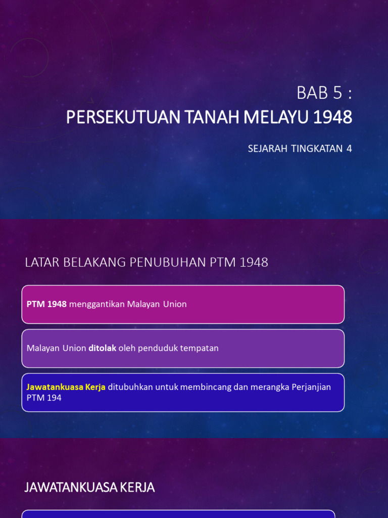 Bab 5 Form 4 | PDF