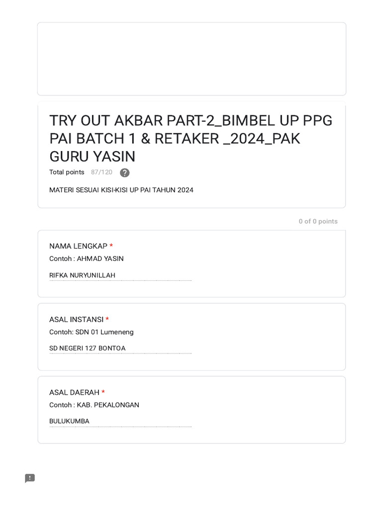 TRY OUT AKBAR PART-2_BIMBEL UP PPG PAI BATCH 1 & RETAKER _2024_PAK GURU ...