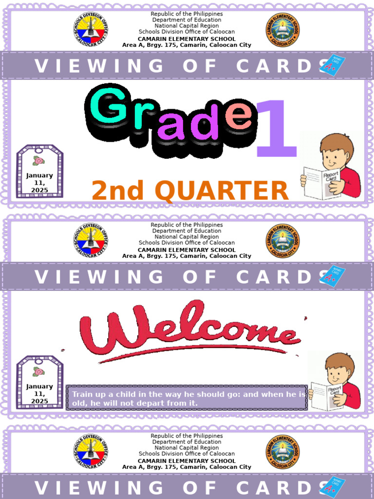 Camarin Elementary School Announcements | PDF | Government | Social ...
