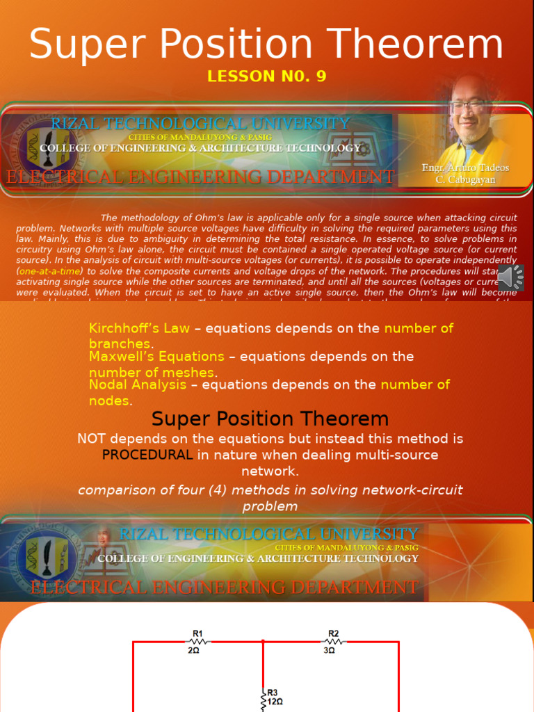 Lesson 9 (1) | PDF | Electrical Network | Electronics
