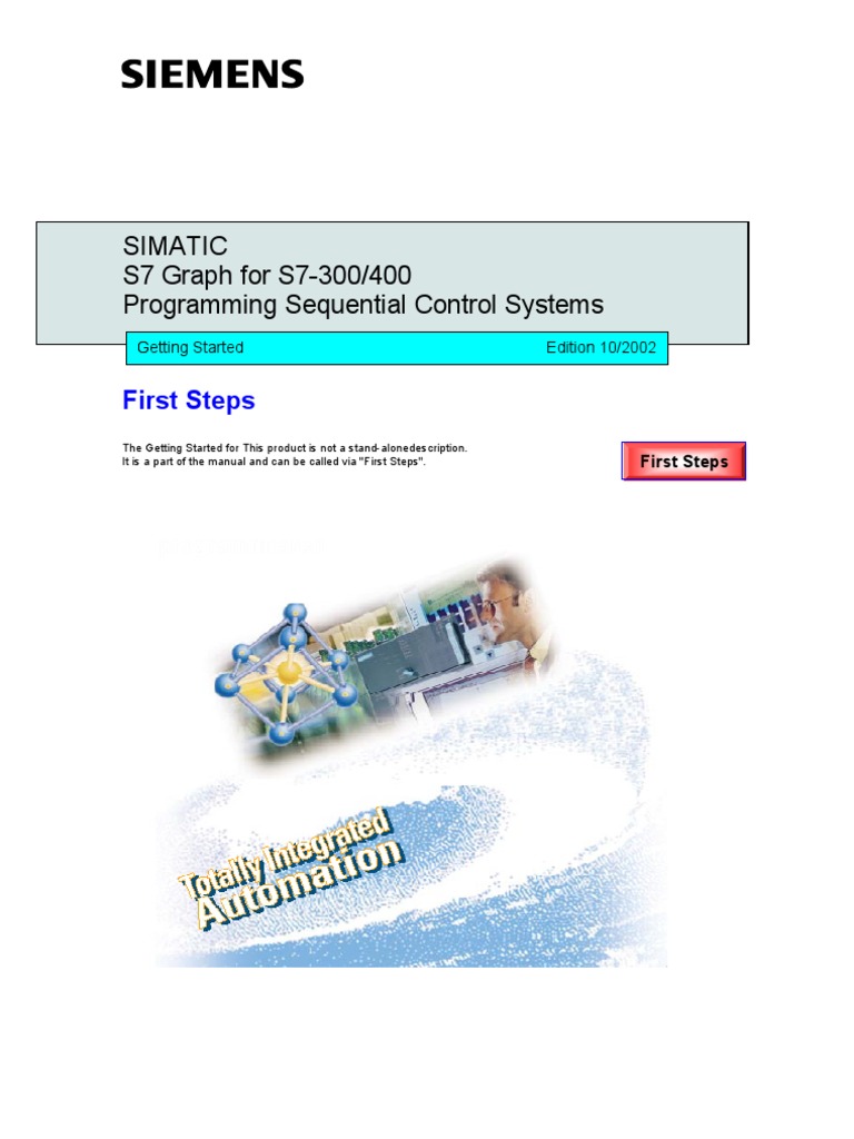 SIMATIC S7 Graph for S7-300 400 - Getting Started | Programmable Logic ...