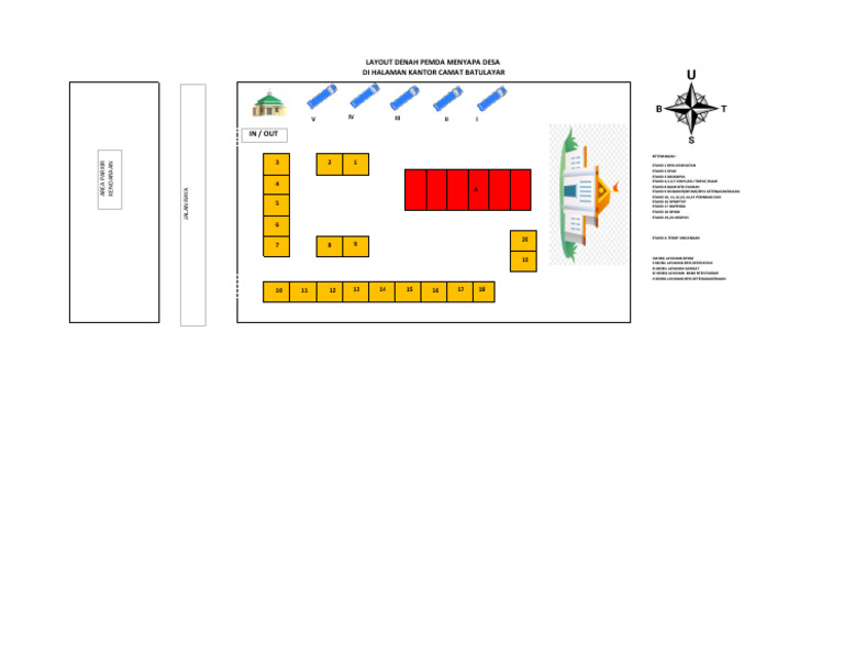 LAYOUT PEMDA MENYAPA DESA batulayar | PDF