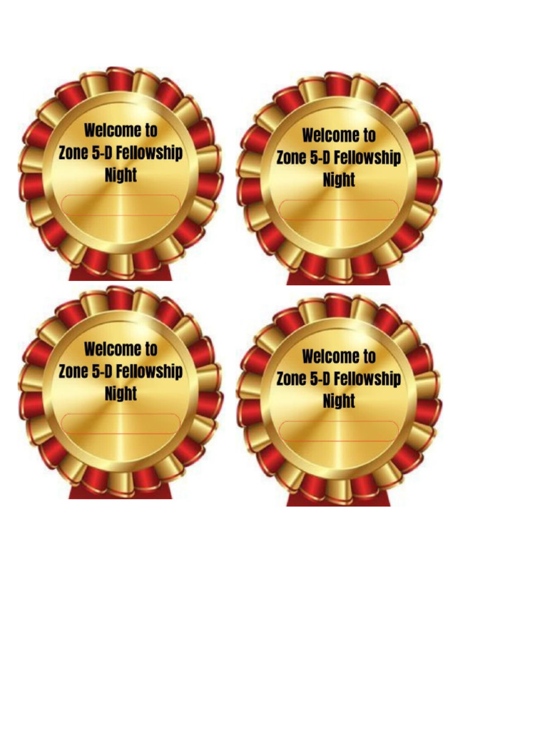 Ribbons Template | PDF