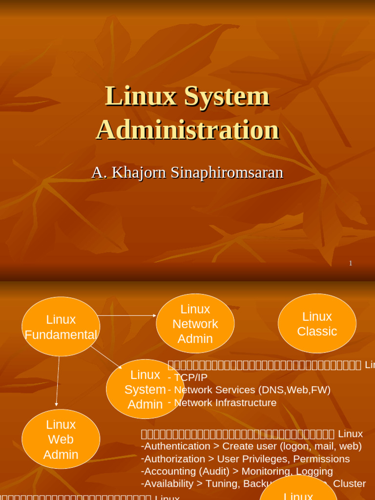 Linux System Admin 6 | PDF