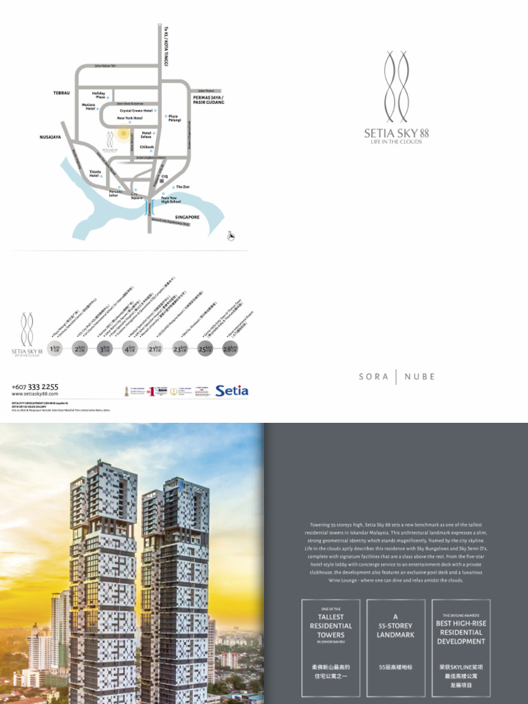 Sky88 Ebrochure Sora Nube (Tower B C) | PDF