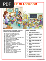 Grade 1 Picture Description Worksheet | PDF