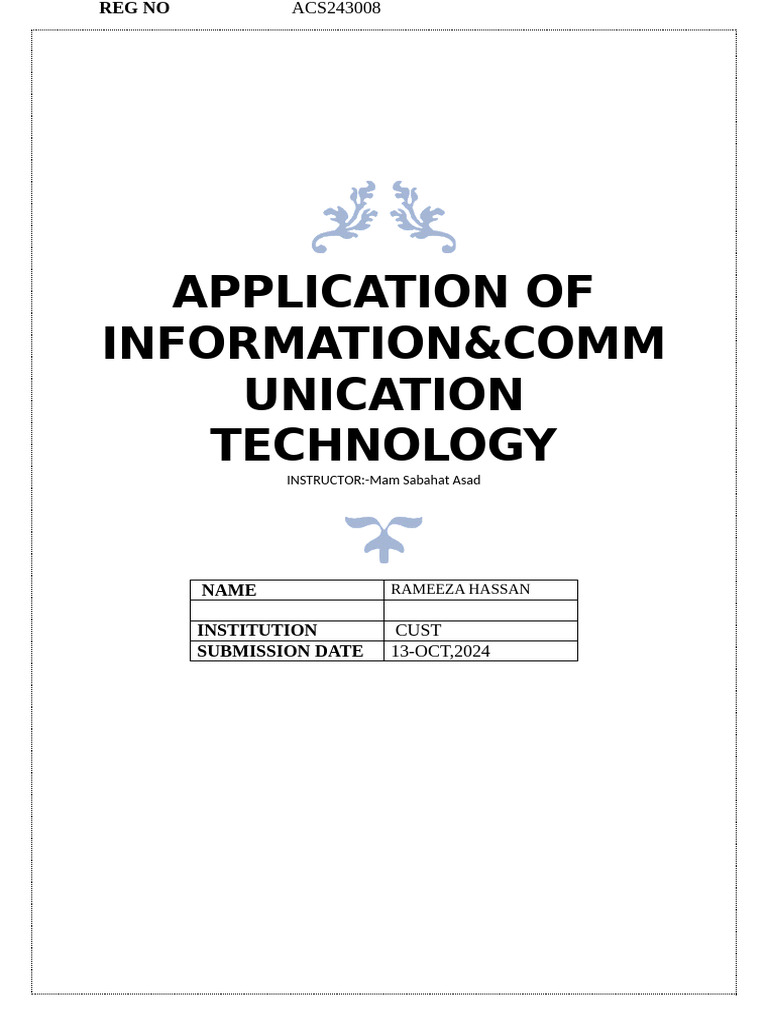 Acs243008 Ict Word Document 3 | PDF | Social Media | Popular Culture & Media Studies