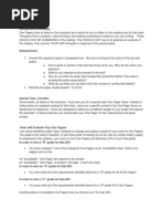 Fahrenheit 451 One-Pager Guidelines | PDF | Art