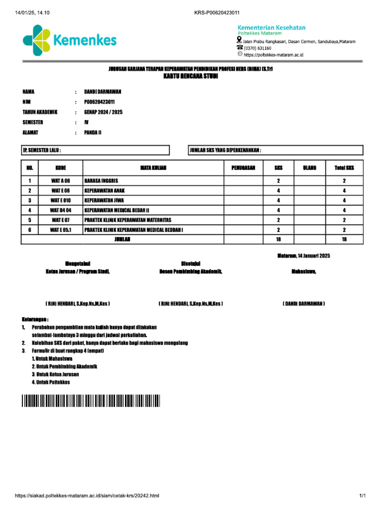 KRS K Dandi Sem. 4 | PDF