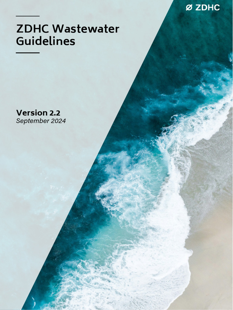ZDHC Wastewater Guidelines V2.2 | PDF | Sewage Treatment | Effluent