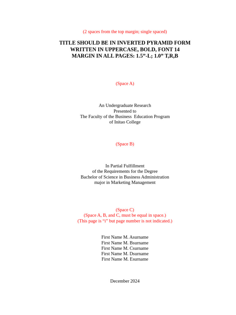 Research Manuscript Format | PDF | Validity (Statistics) | Innovation