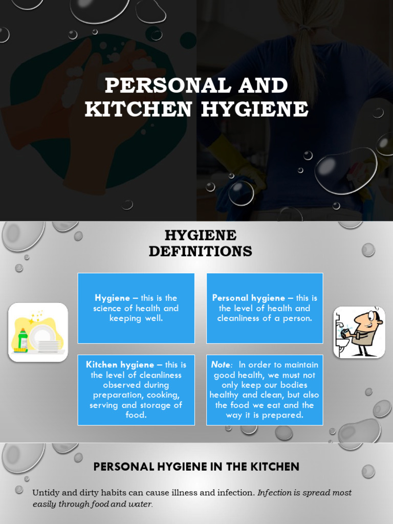 Hygiene Form 3 Term 2 Notes | PDF | Tableware | Hygiene