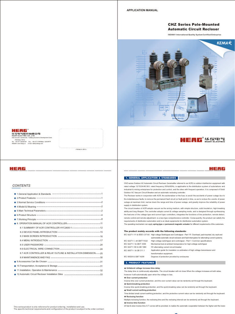 ACR manual | PDF | Switch | Electromagnetism