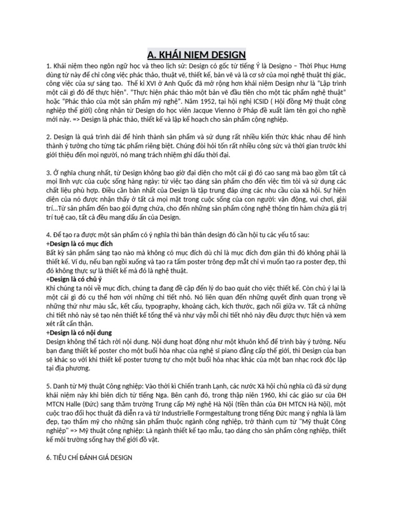 Tài Liệu Môn Lịch Sử Mỹ Thuật Thế Giới - ĐH MTCN | PDF