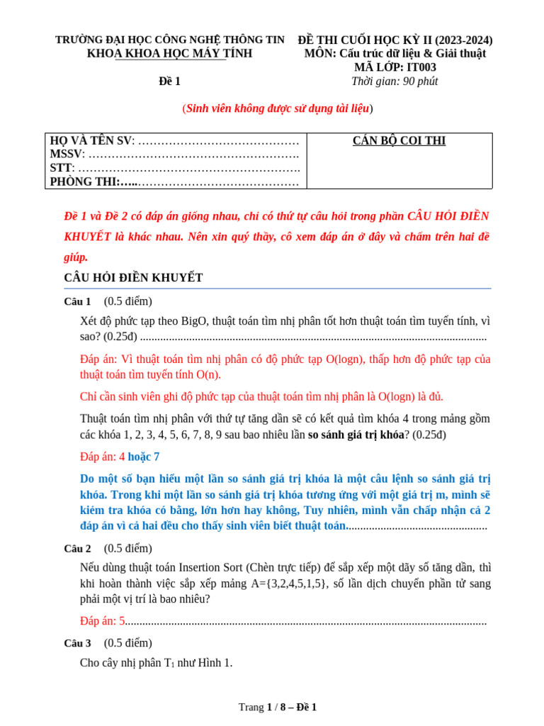 De 1 2024 DapAnThamKhao BoSung | PDF