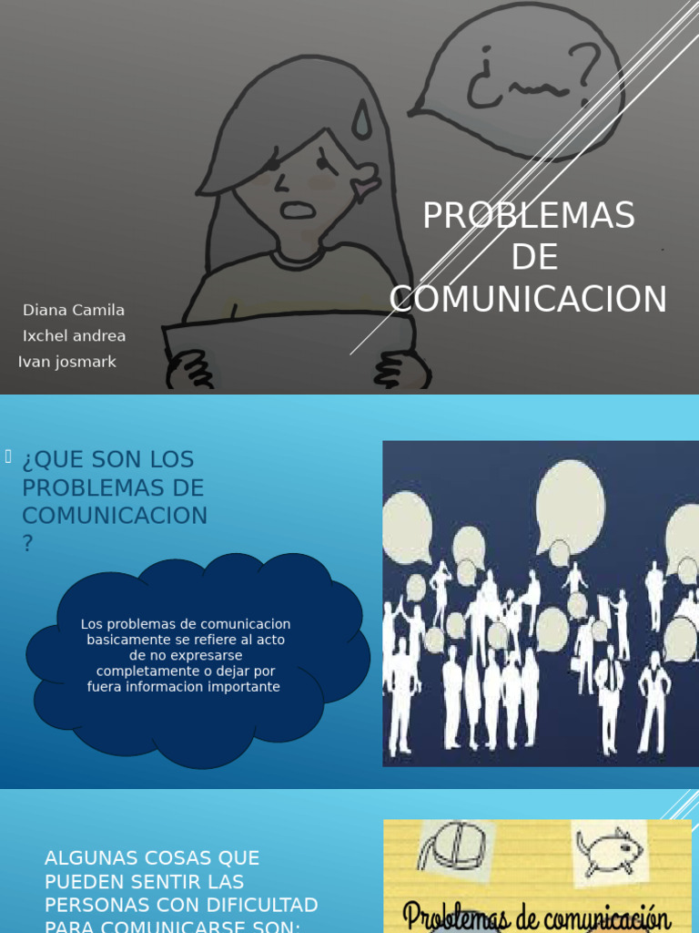 Problema de Comunicacion | PDF | Ansiedad | Temor