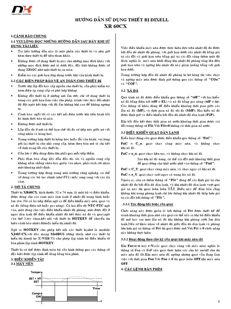 HDSD-Dixell-XR60CX 2 | PDF