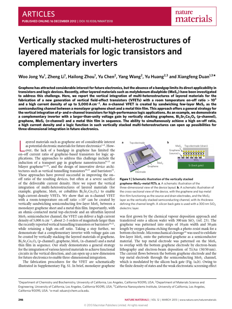 2013_Nature Materials_Vertically Stacked Multi-heterostructures of ...