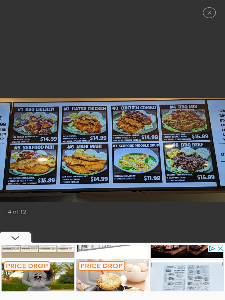 Menu - Aloha Hawaiian BBQ | PDF | Cuisine | Foods