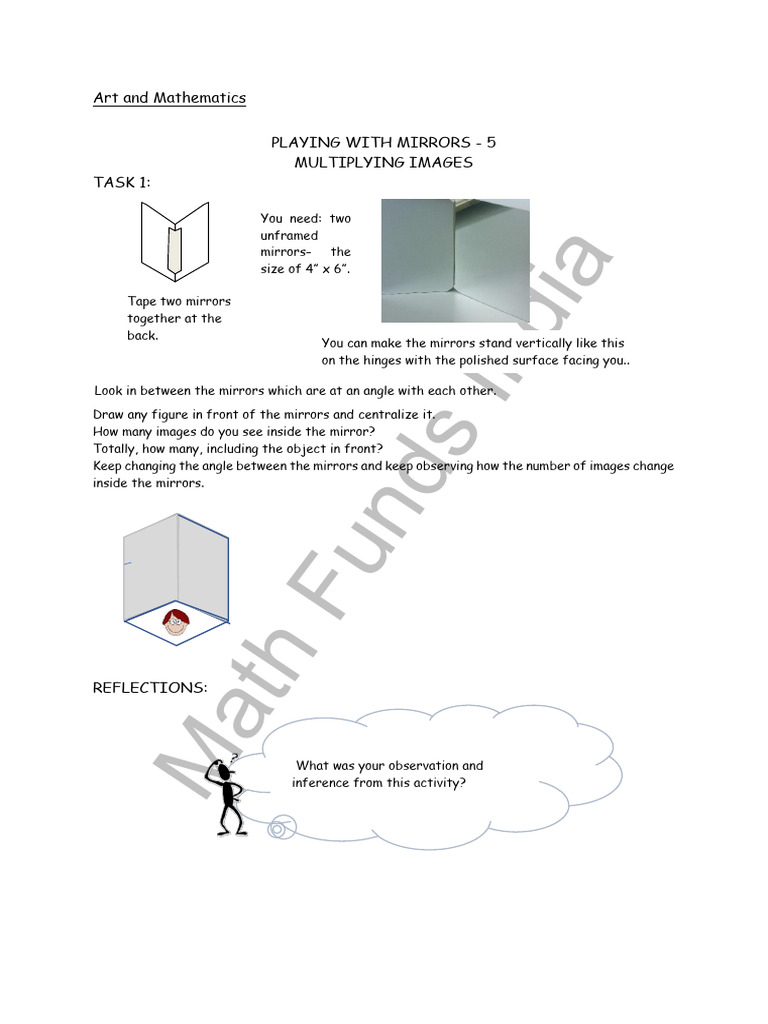 05 - Playing With Mirrors - Multiplying Images - 5.text - Marked | PDF ...