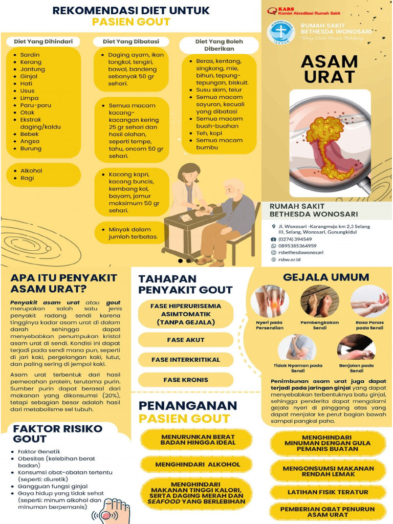 Leaflet Asam Urat | PDF