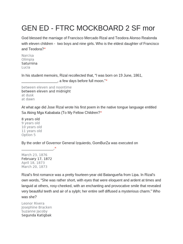 GEN-ED-REVIEWER | PDF | Cell (Biology) | Eukaryotes