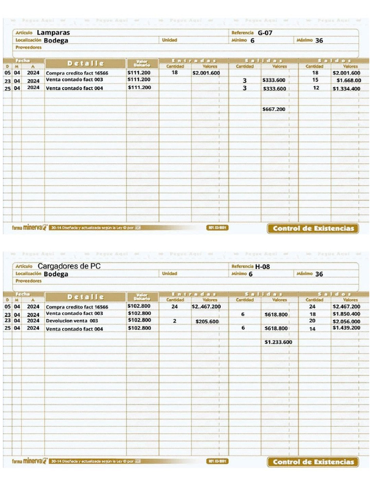 Kardex 5 | PDF