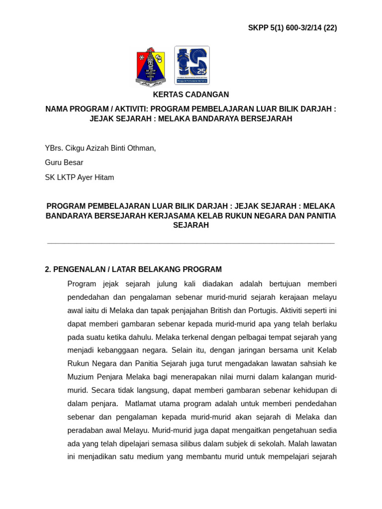 Paperwork Sejarah LAWATAN | PDF