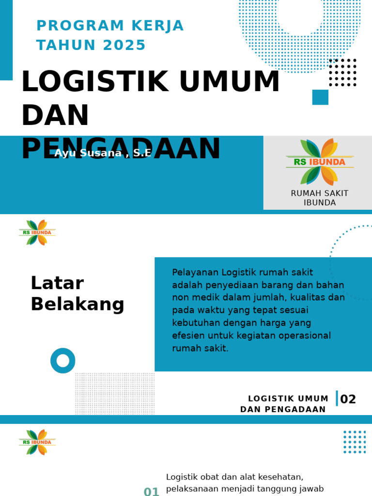 Program Kerja Logistik 2025 | PDF