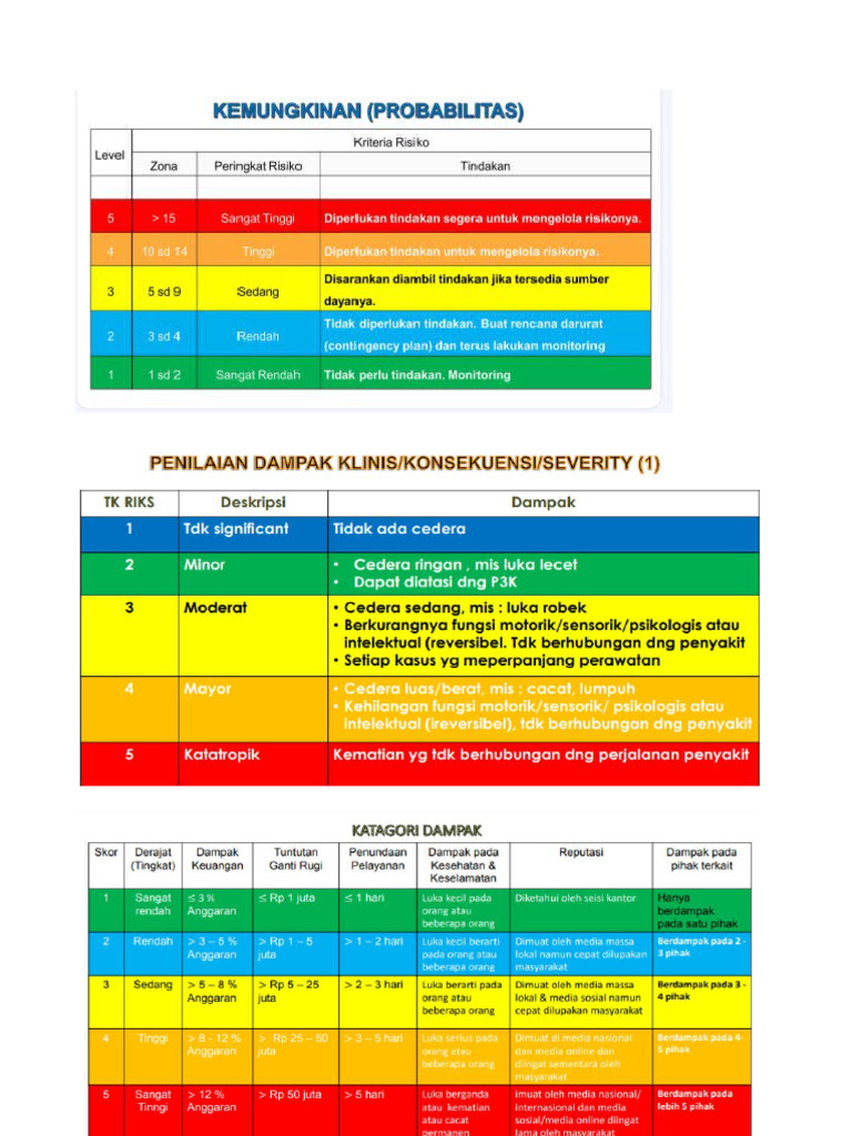 Risiko Operasional Perinatologi 2024 | PDF