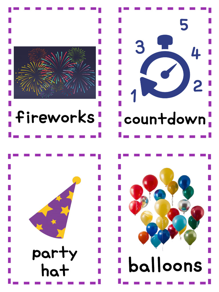 New-Year-Flashcards | PDF