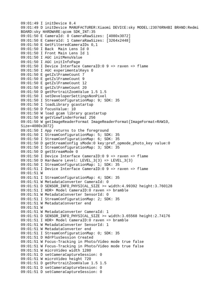log_20250111 | PDF | Software Development Kit | Computing