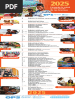 Anexo 3. Calendario de La Salud OPS-OMS 2025 | PDF | Malaria | Salud pública