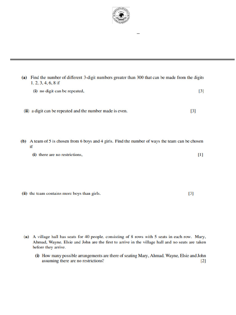GR 11 Stats Ch5 Ws and Ms | PDF