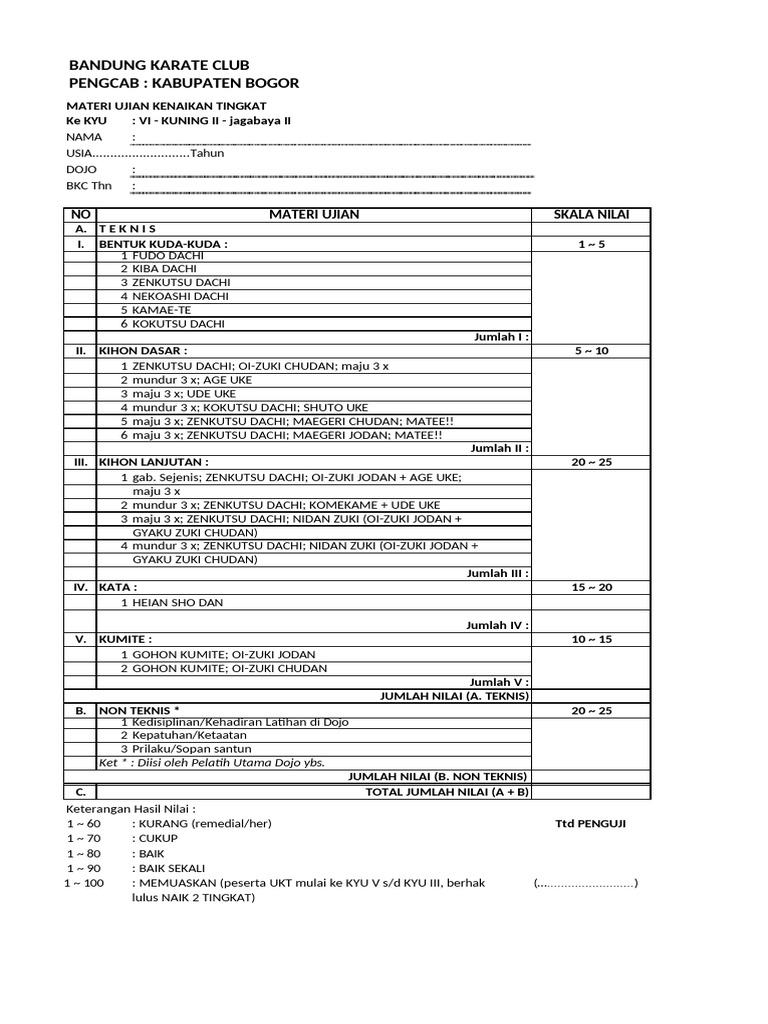 Materi UKT - KBP - PB BKC | PDF