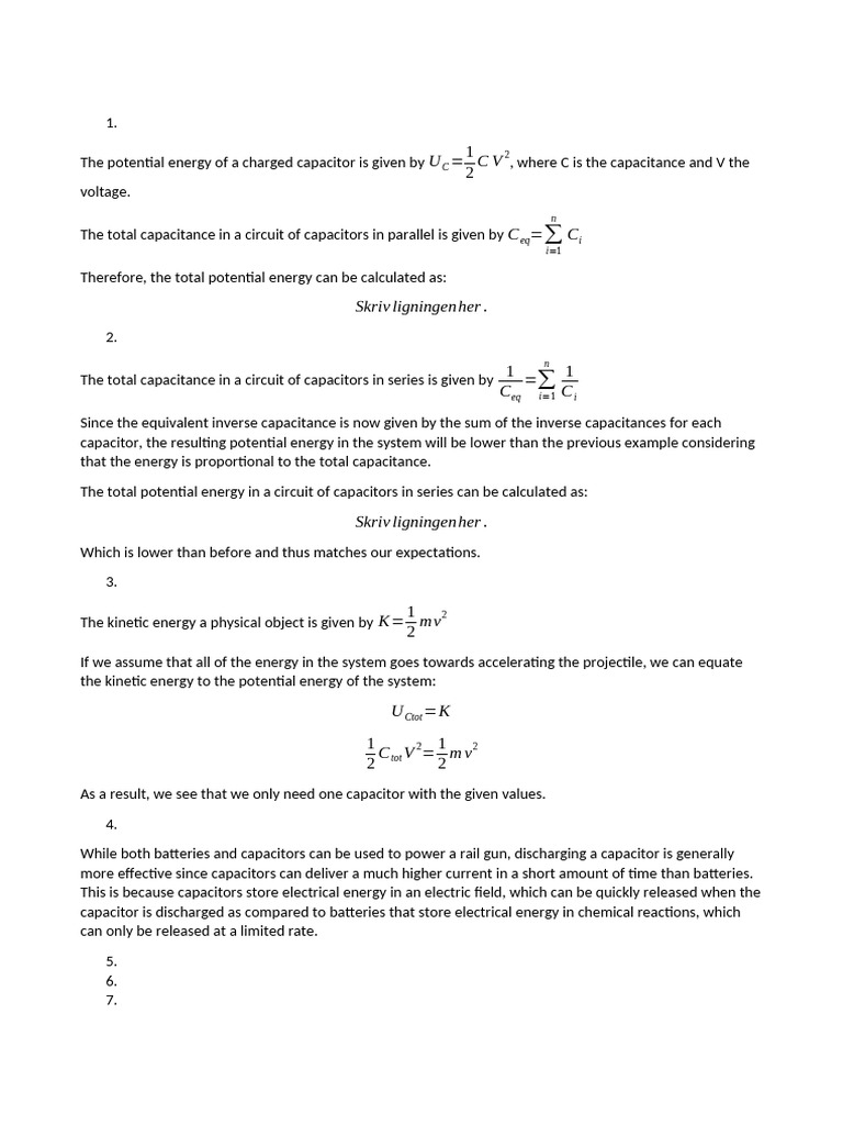 Assignment 2 | PDF | Capacitor | Capacitance