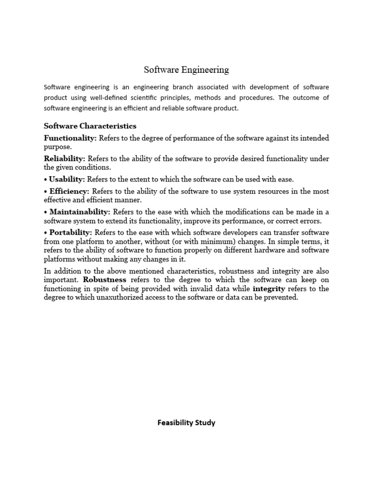 Software Engineering - UNIT - 1 - Notes | PDF | Software Testing ...