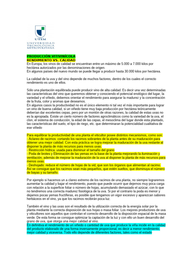 Presentación Pryecto Final Ruecas y Telares | PDF | Uva | Vino