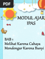 Modul Ajar Ipas Kelas 3 Materi Panca Indra | PDF