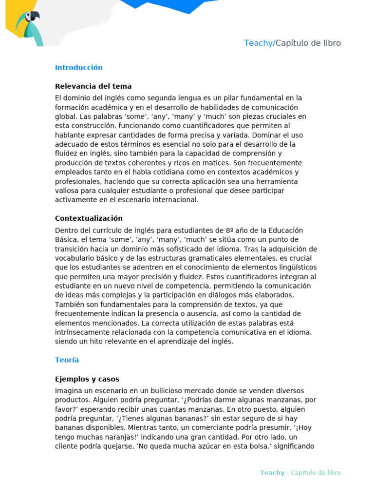 LESSON PLAN - QUANTIFIERS | PDF | Sustantivo | Comunicación