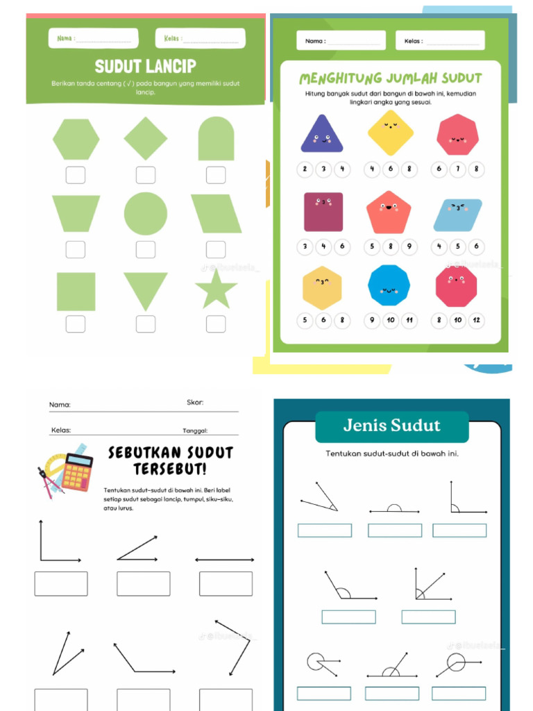LKPD Matematika Kls 5 Semester 2 | PDF