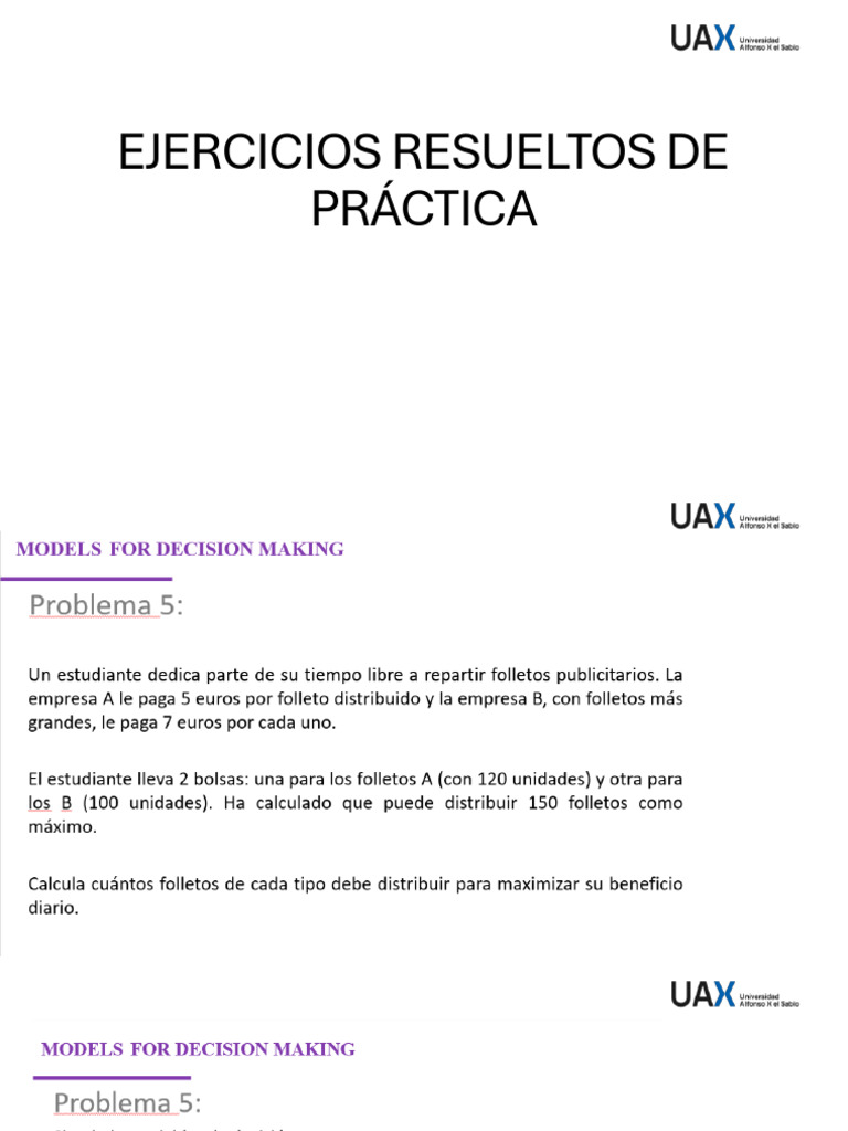 Ejercicios Resueltos de Práctica | PDF | Mathematical Analysis | Linear Programming