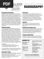 FHSU Radiologic Technology Program Guide | PDF | Medical Imaging ...