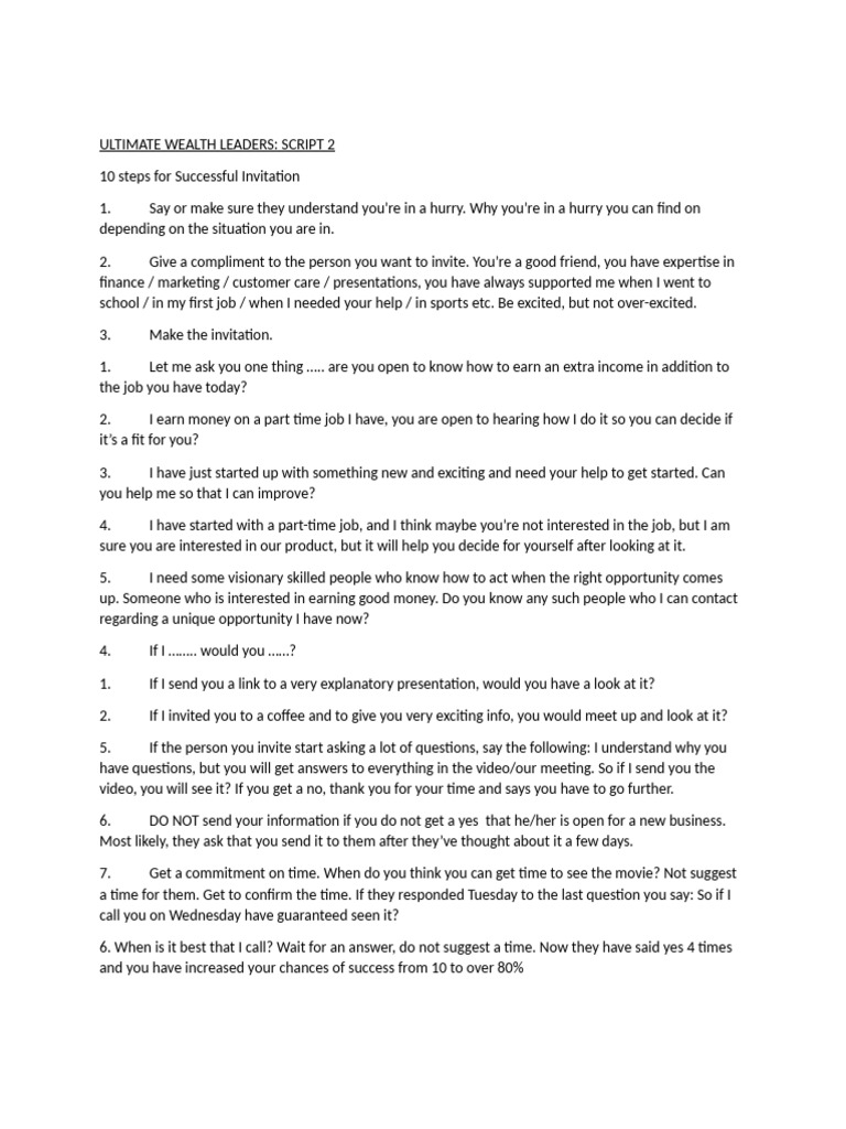 SCRIPT 2 English | PDF