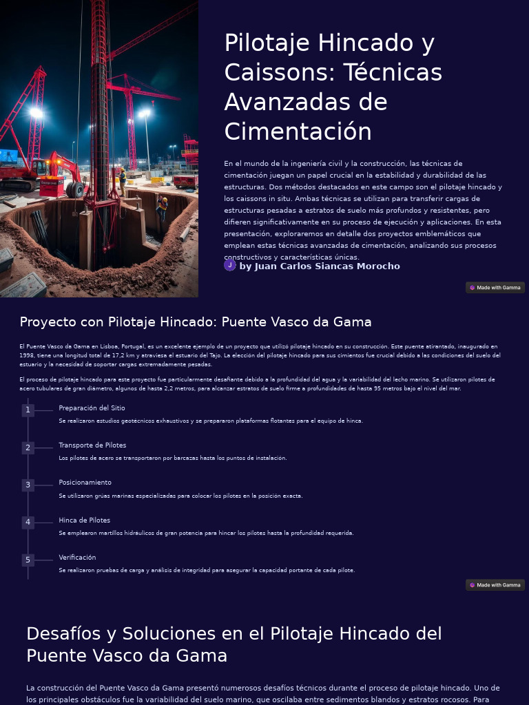 Pilotaje-Hincado-y-Caissons-Tecnicas-Avanzadas-de-Cimentacion | PDF ...
